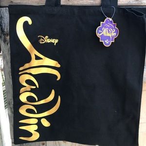 Disney | Bags | Disney Aladdin Canvas Tote Bag | Poshmark